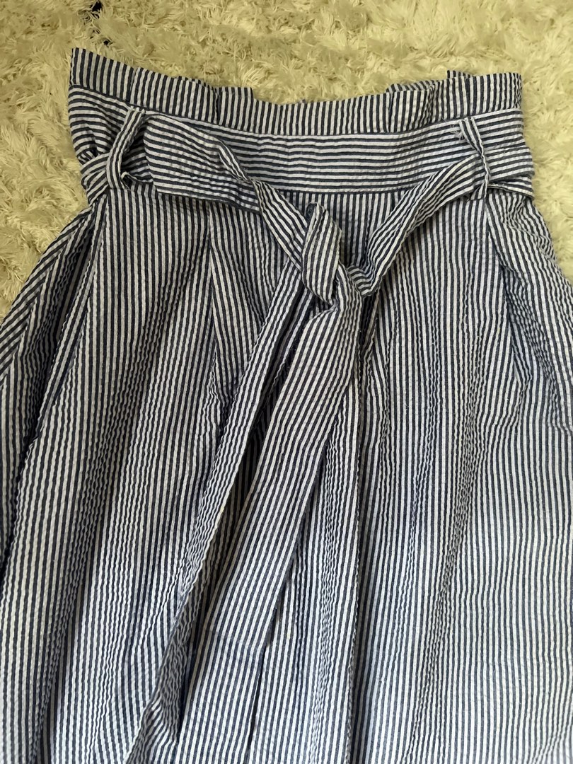 Temt Stripe Midi Skirt, Women's Fashion, Bottoms, Skirts on Carousell