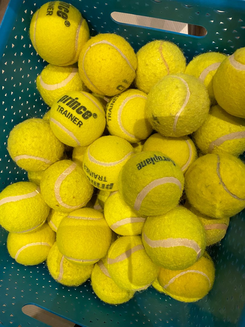 Tennis Balls, Sports Equipment, Sports & Games, Racket & Ball Sports on ...