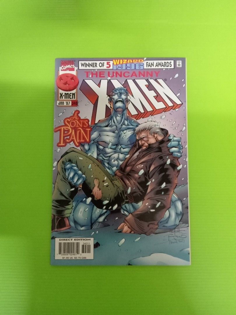 The Uncanny Xmen #340 ( Joe Mad - Cover Art ) Marvel Comics, Hobbies ...