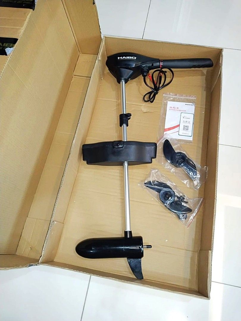 Thruster Mount for Kayak , Haibo Saltwater Thruster motor Trolling ...