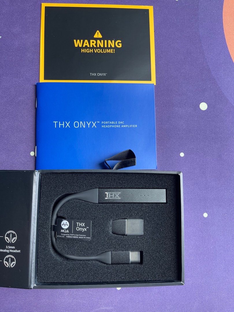 Thx onyx portable DAC, 音響器材, 可攜式音響設備 - Carousell