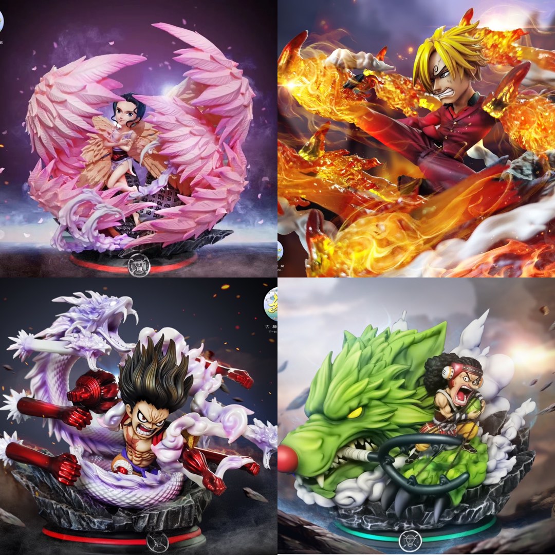 Tian Hui TH Studio - One piece wcf gk - luffy Snakeman /Robin / ussop ...