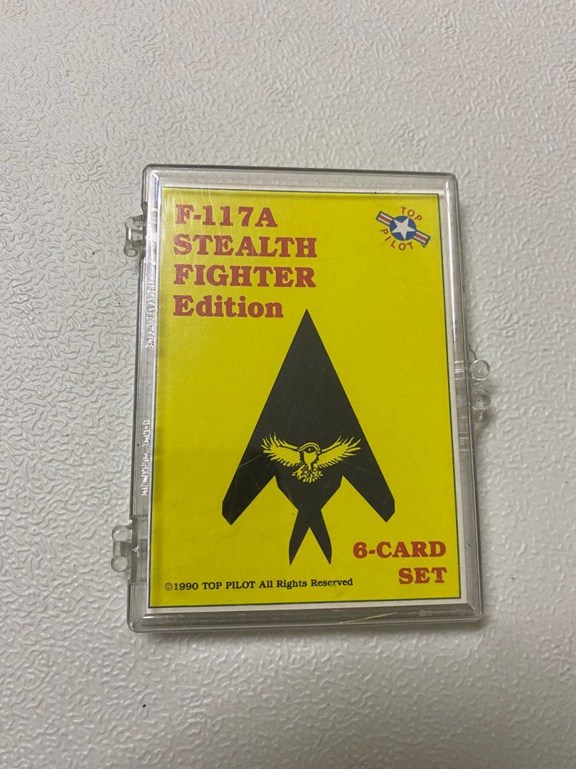 Top Pilot Military USAF Air Force Trading Card F-117A Stealth Fighter ...