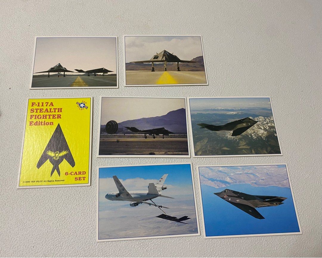 Top Pilot Military USAF Air Force Trading Card F-117A Stealth Fighter ...