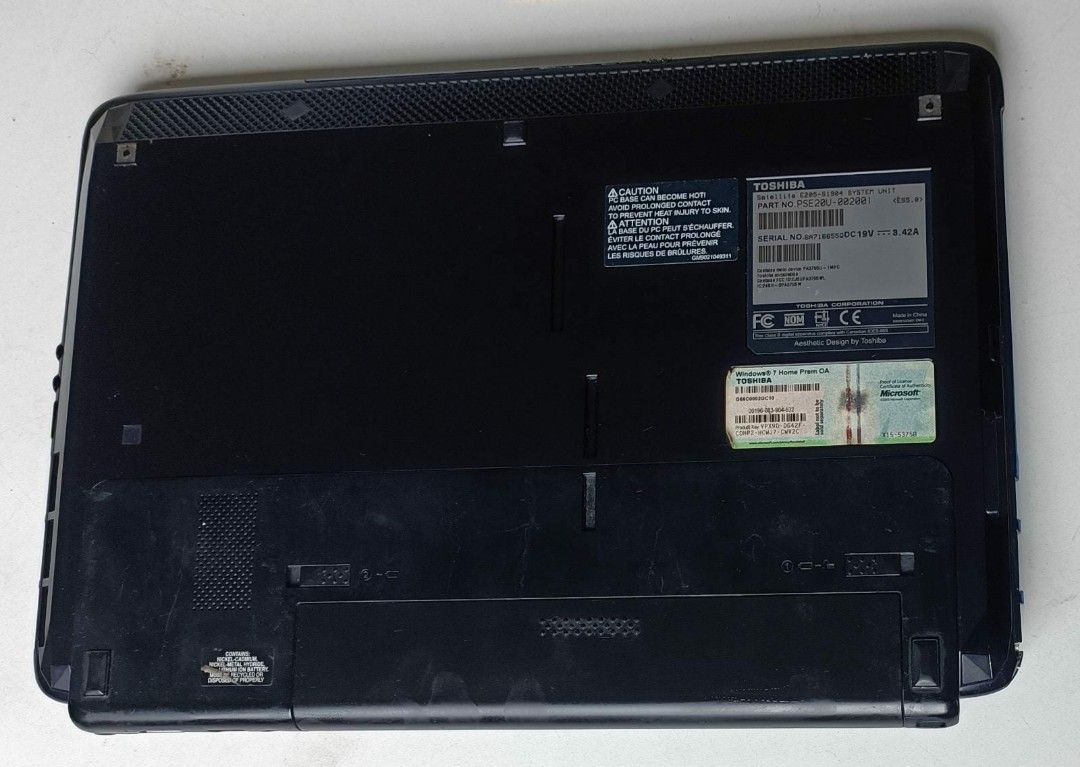 Toshiba Satellite Intel Core i5 4th Gen Ram 4gb HDD 500gb display 14 ...