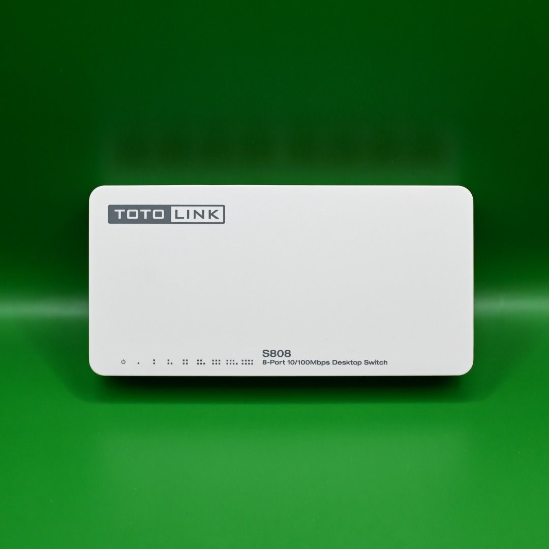 TotoLink S808 8-Port 10/100Mbps Desktop Switch, Computers & Tech, Parts ...