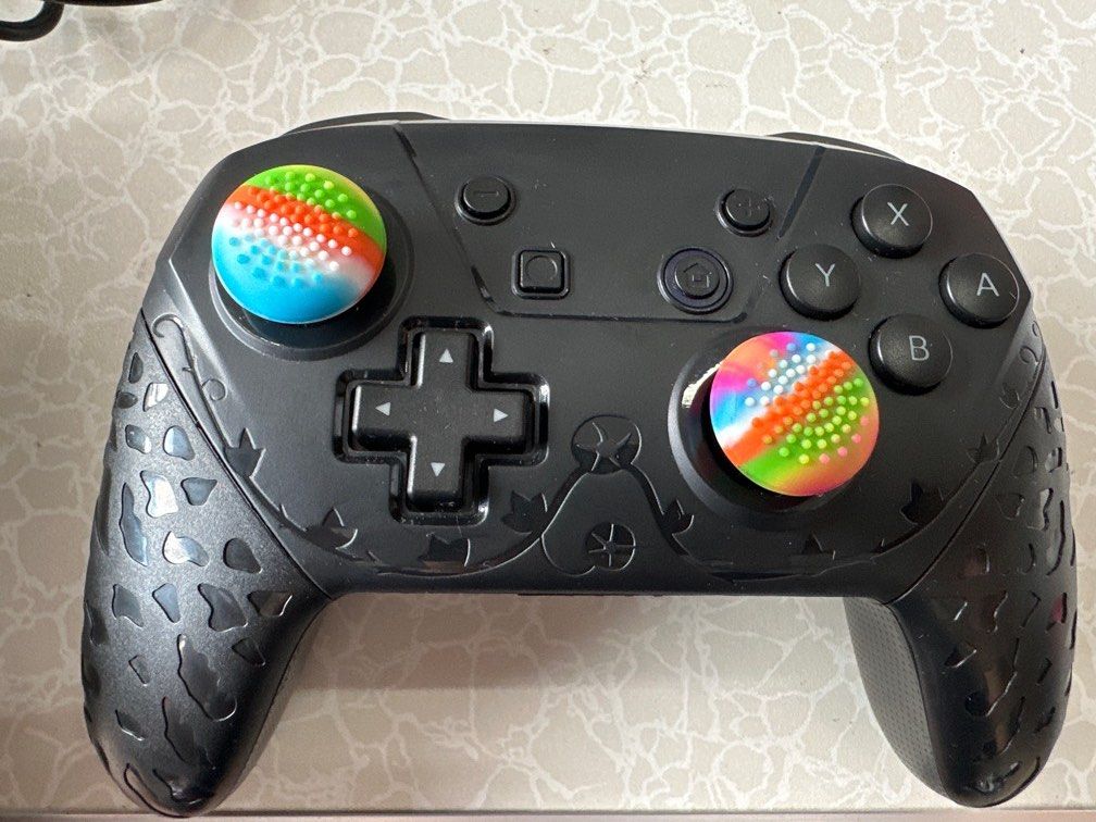 TPFOON Switch Pro Wireless, Gyro Axis and Dual Vibration, Video Gaming ...