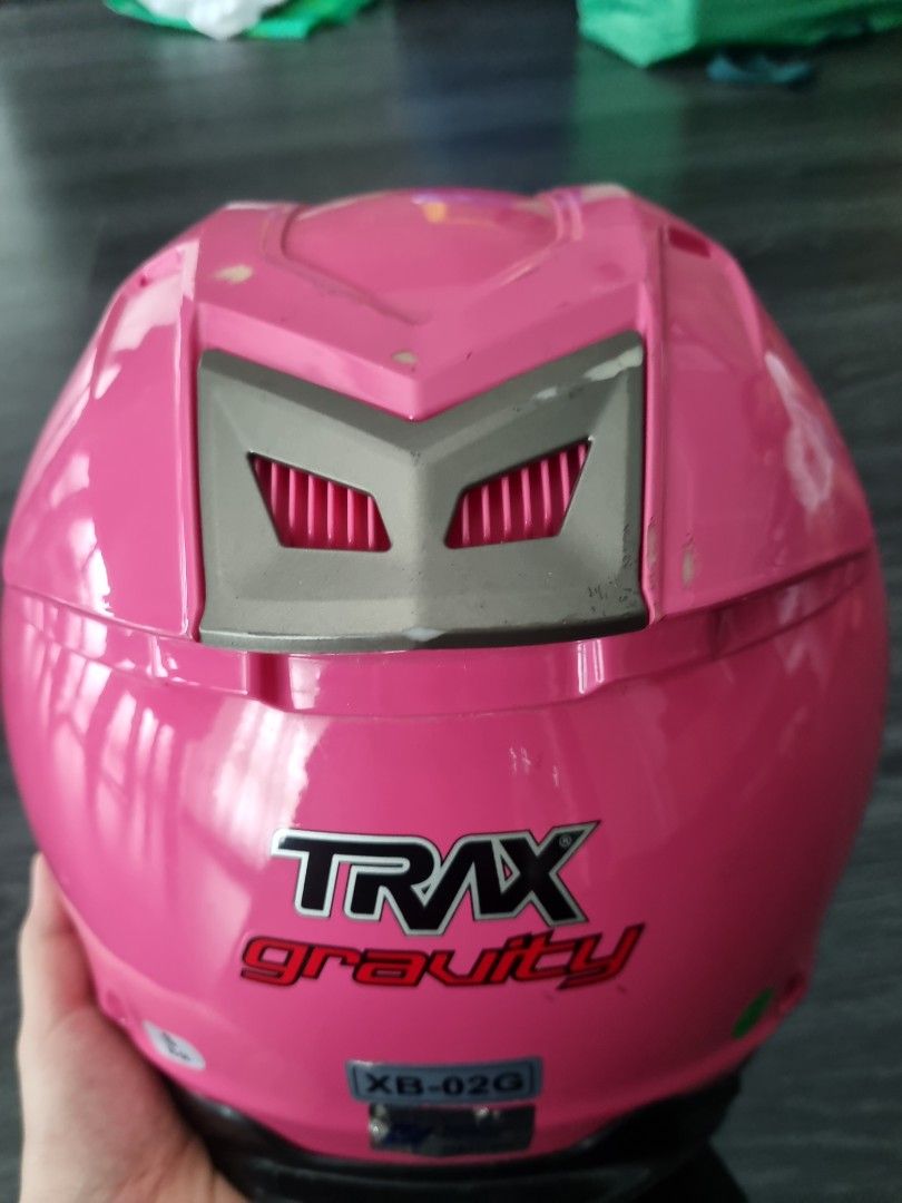 Trax helmet, Motorcycles, Motorcycle Accessories on Carousell