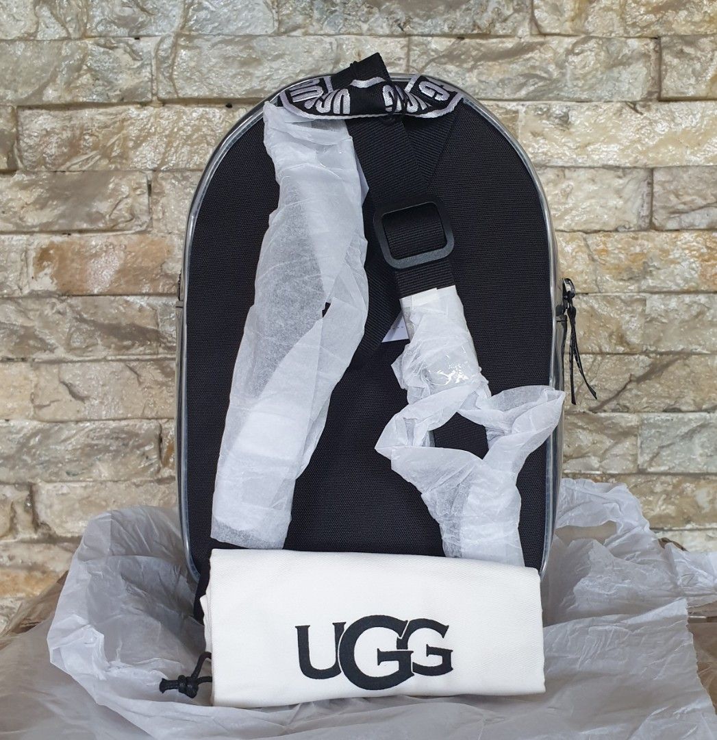 UGG Dannie II Mini Backpack Clear, Black, Women's Fashion, Bags ...