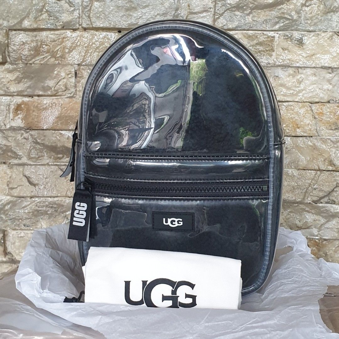 UGG Dannie II Mini Backpack Clear, Black, Women's Fashion, Bags ...