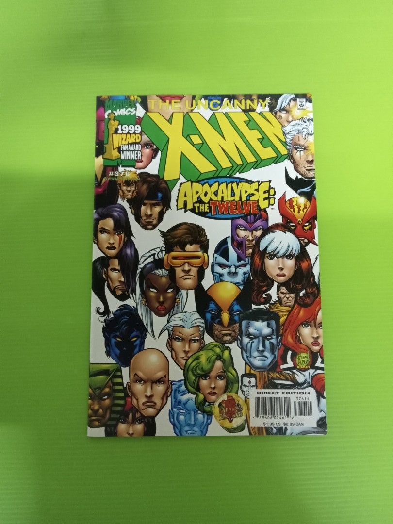 Uncanny X-Men #376 ( Adam Kubert - Cover Art ) Marvel Comics, Hobbies ...