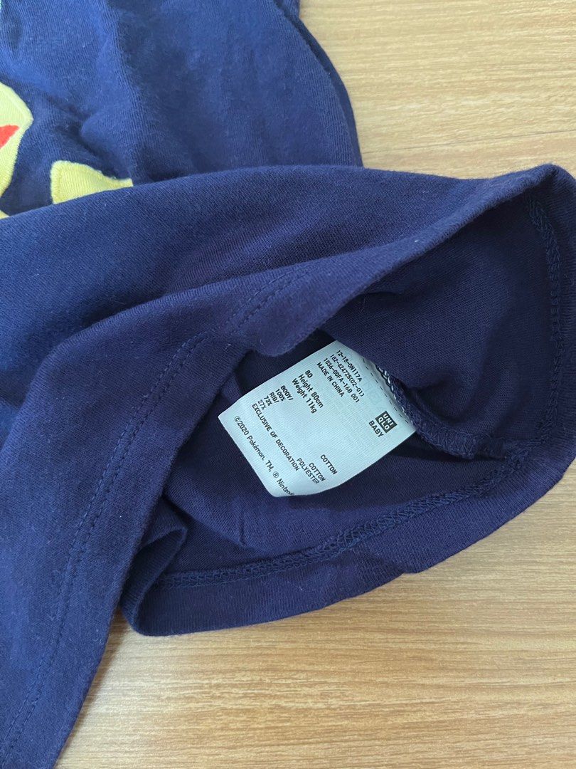 Uniqlo pikachu top on Carousell