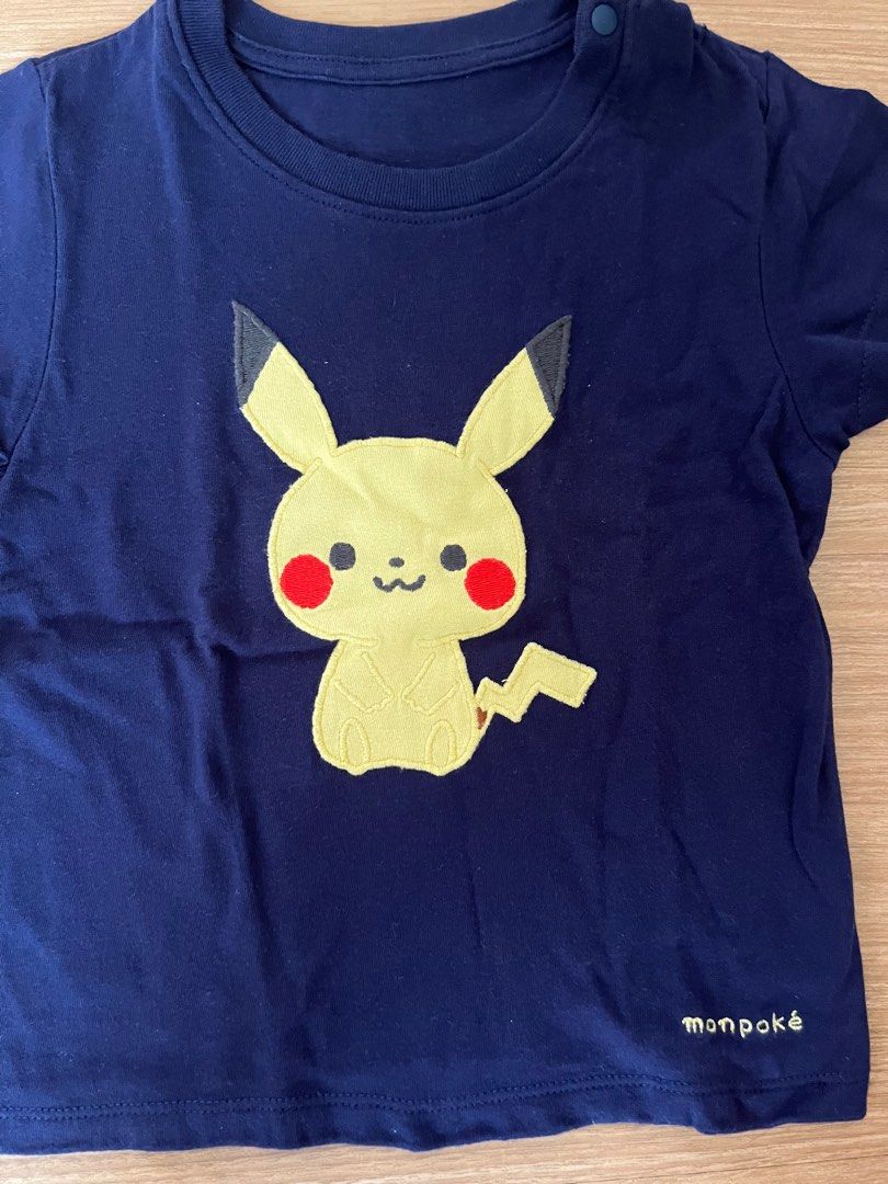 Uniqlo pikachu top on Carousell