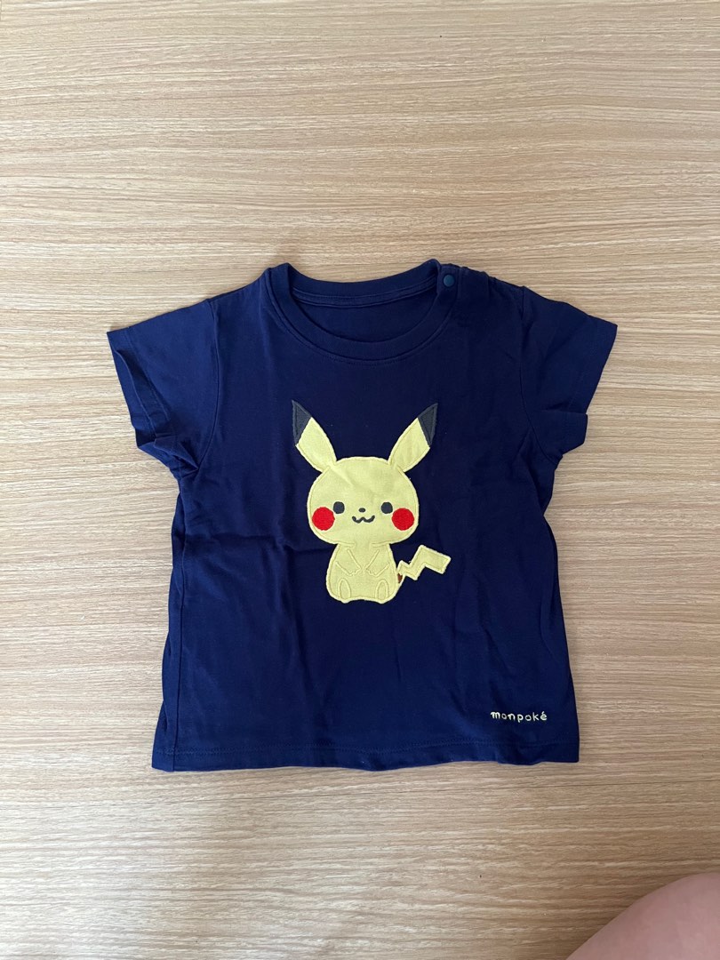 Uniqlo pikachu top on Carousell