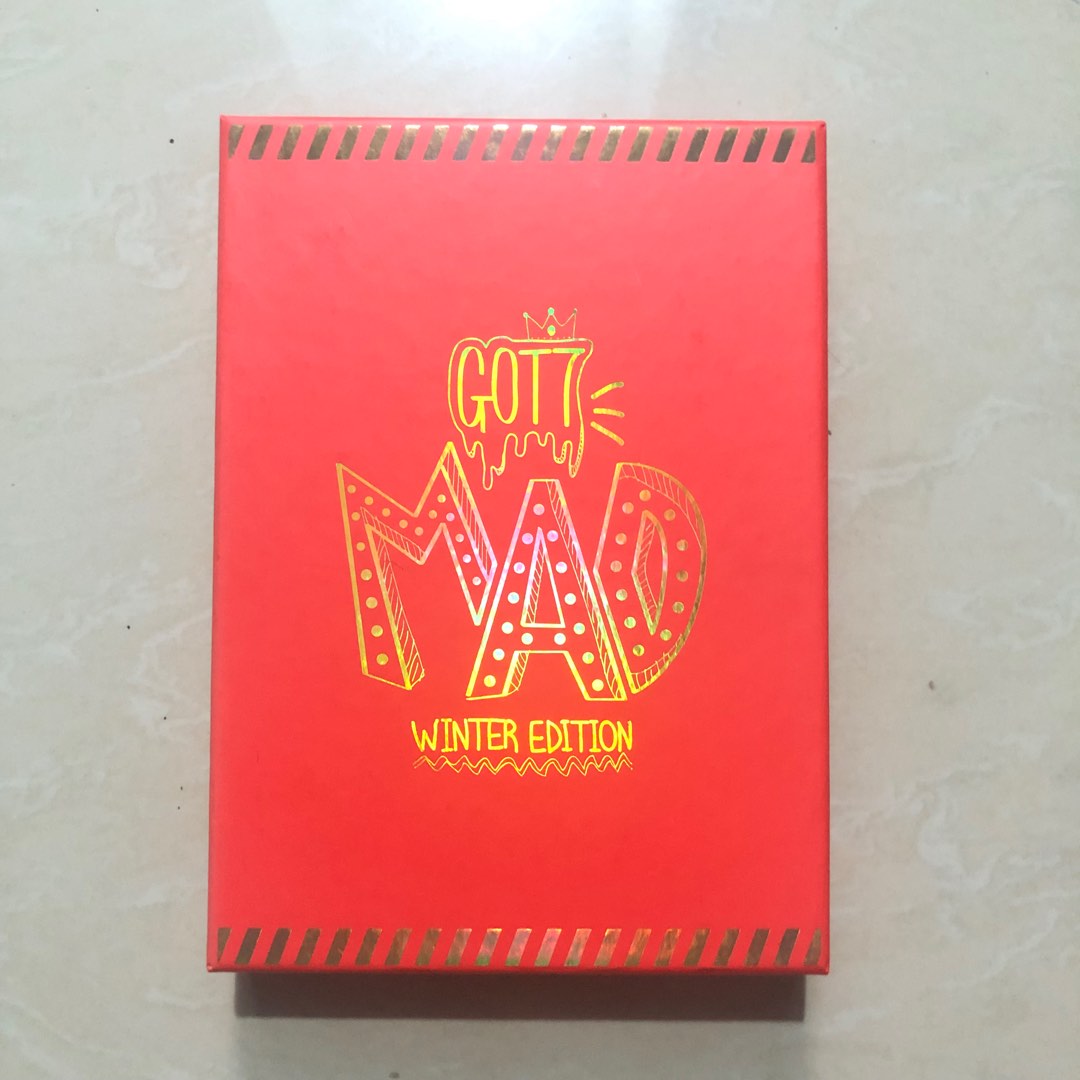 UNSEALED GOT7 MAD WINTER EDITION HAPPY ALBUM Complete Inclusions on ...