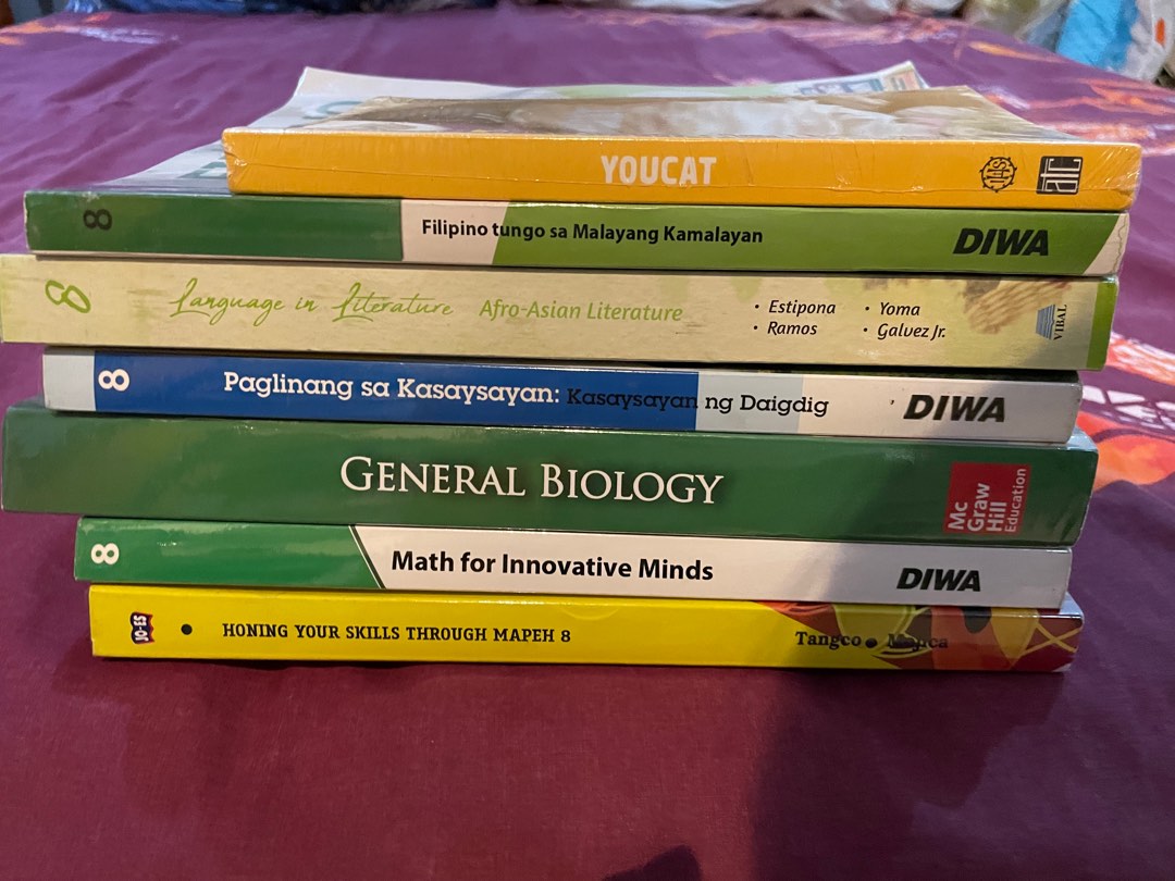 UST grade 8 textbooks on Carousell
