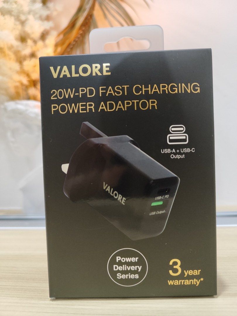 Valore 20W-PD Fast Charging Power Adaptor (AC-PD20W), Mobile Phones ...