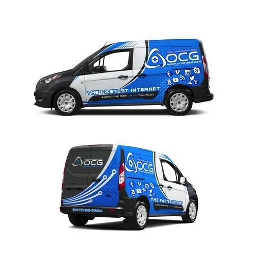 Van Design, Custom Corporate Vinyl Wrap, Brand Ambassador, Mobil ...