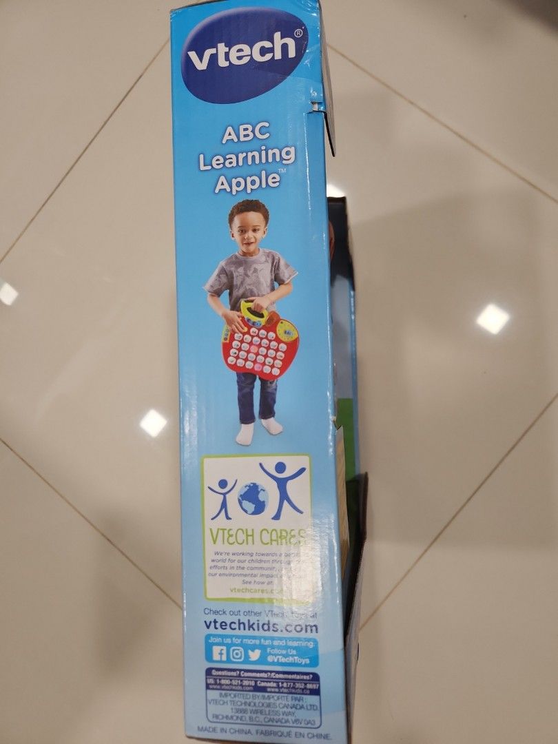 VTech ABC Learning Apple (2-5 Years), Babies & Kids, Infant Playtime on ...