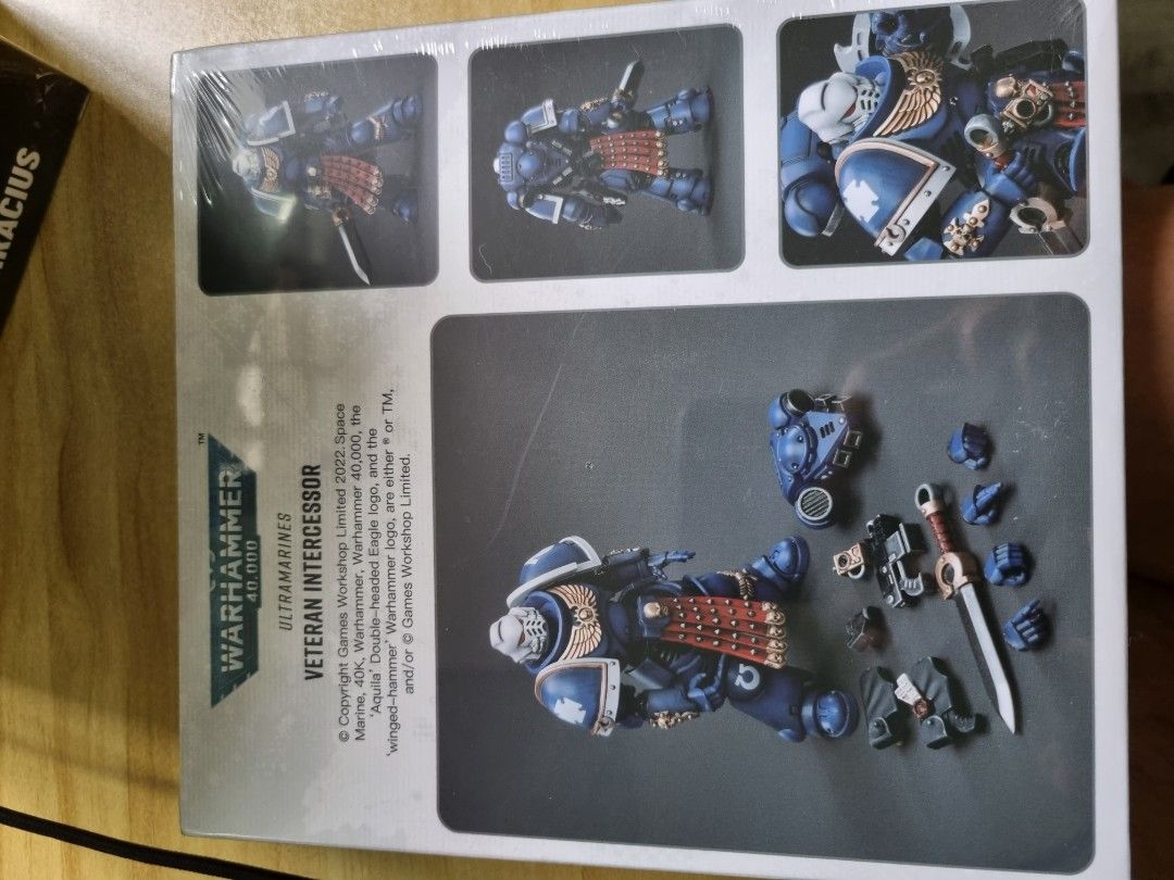 Warhammer 40k Joytoy JoyToy space marines Veteran Intercessor, Hobbies ...