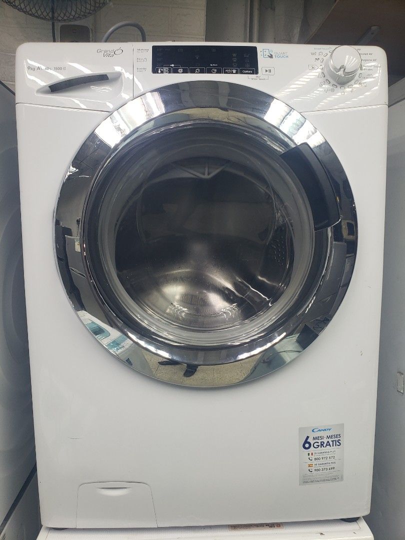 Washing Machine Candy 9kg, 家庭電器, 洗衣機及乾衣機 - Carousell