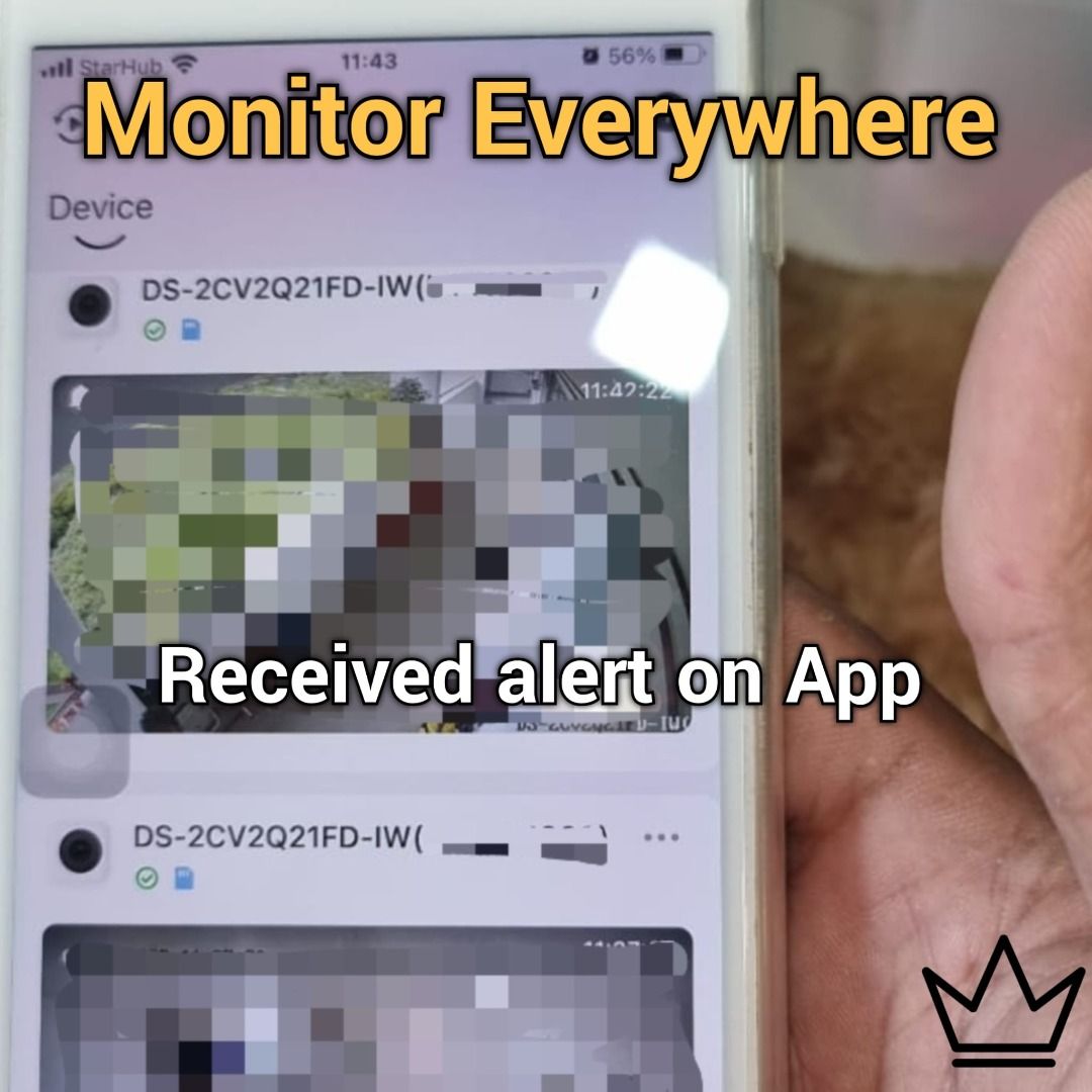 WiFi Cam for HDB Corridor | Secure Door Protect Premises & Family ...