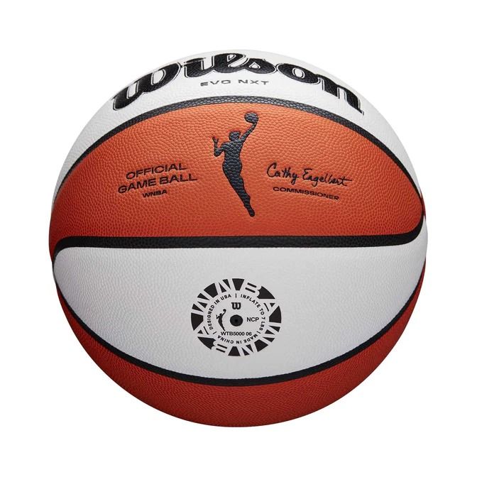 WILSON WNBA OFFICIAL GAME BALL - OLYMPIC VILLAGE UNITED on Carousell