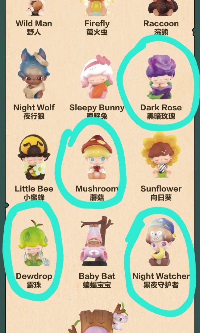 [WTS/WTT] POPMART DIMOO forest night series, Hobbies & Toys, Toys ...