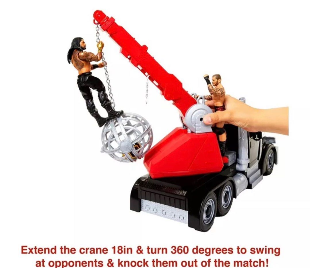 WWE Action Figures Vehicle Wrekkin Rampage Rig Breakaway Truck for 6 ...
