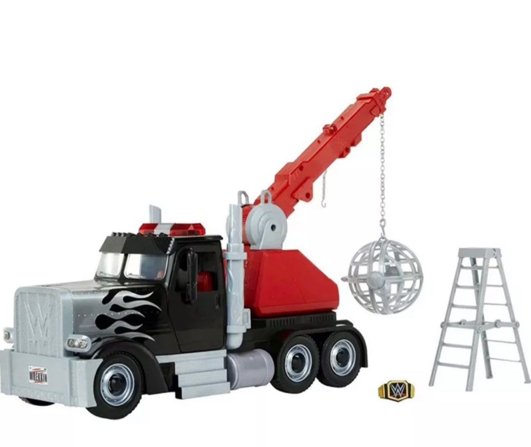WWE Action Figures Vehicle Wrekkin Rampage Rig Breakaway Truck for 6 ...