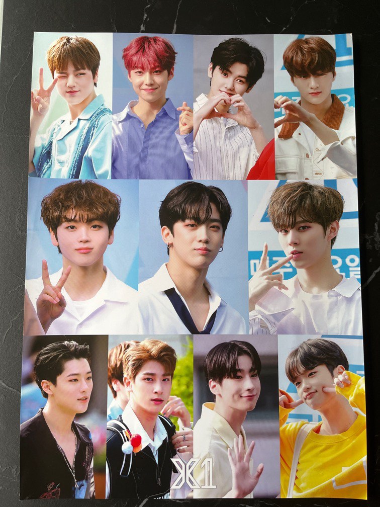 X1 Poster and Sticker Set, Hobbies & Toys, Memorabilia & Collectibles, K-Wave on Carousell