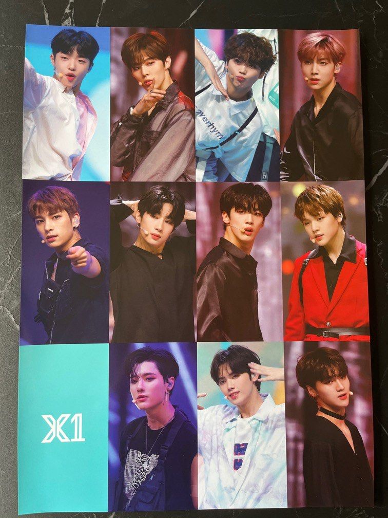 X1 Poster and Sticker Set, Hobbies & Toys, Memorabilia & Collectibles, K-Wave on Carousell