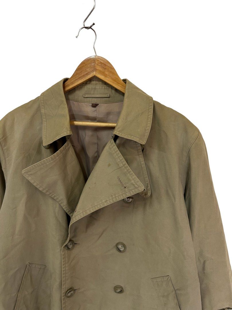 ysl trench coat, Men's Fashion, Coats, Jackets and Outerwear on Carousell