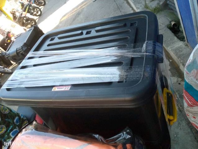 143L BIG BLACK STORAGE BOXES - To Cardona Makati City, Furniture & Home ...