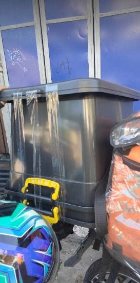 143L BIG BLACK STORAGE BOXES - To Cardona Makati City, Furniture & Home ...