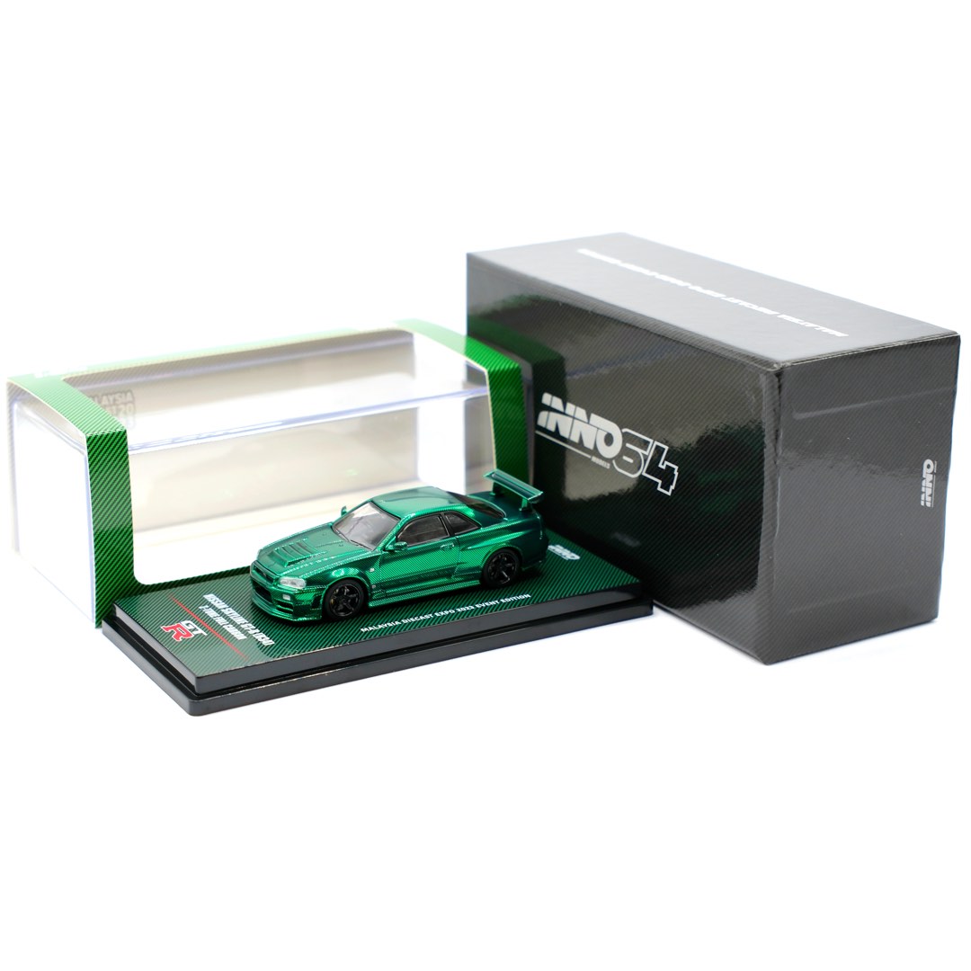 1/64 1:64 Inno INNO64 R34 Malaysia Edition Chase, 興趣及遊戲, 玩具 & 遊戲類 ...