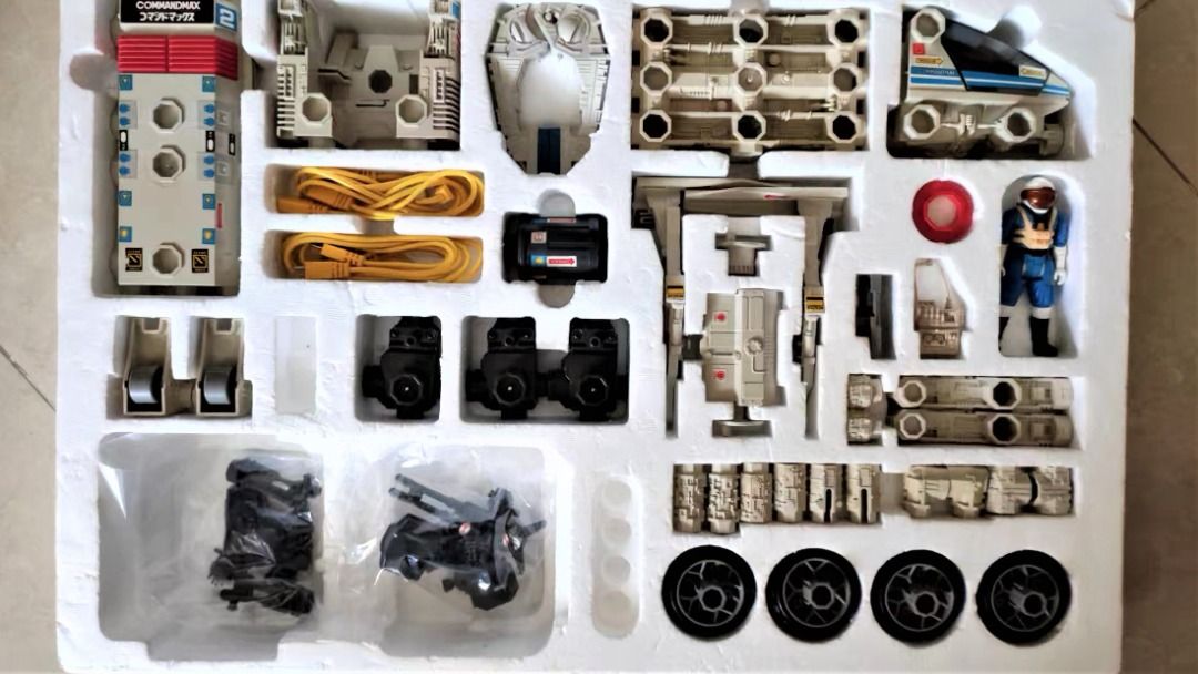 1985 Nomura Japan Command Max CM-3000 NMIB Milton Bradley Robotix, 興趣及 ...