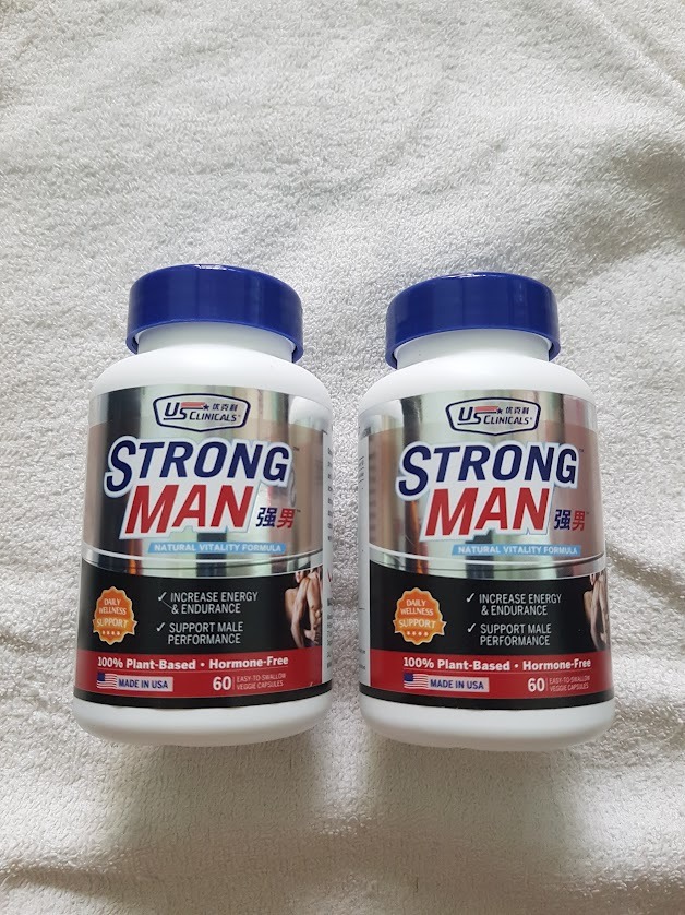 US Clinicals Strong Man , Health & Nutrition, Health Supplements ...