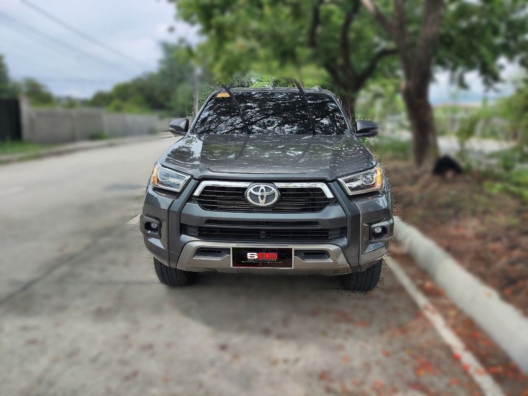 2021 Toyota Hilux Conquest 2.8 V 4x4 metallic gray Manual on Carousell