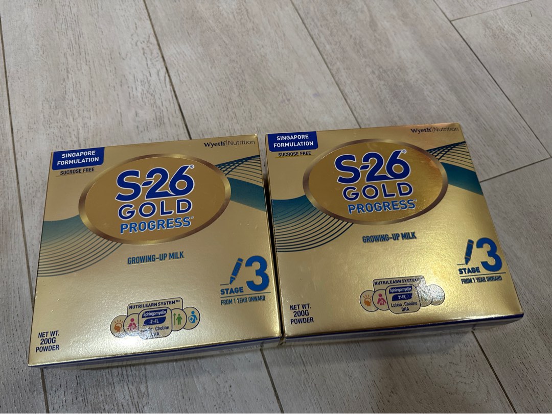2 packs S26 Milk Powder stage 3, Babies & Kids, Nursing & Feeding ...