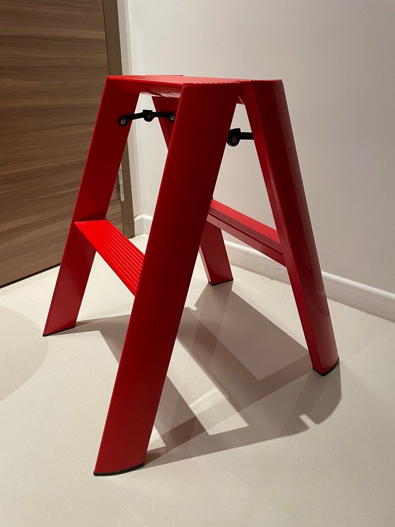 2 step flat base ladder, Furniture & Home Living, Home Improvement ...