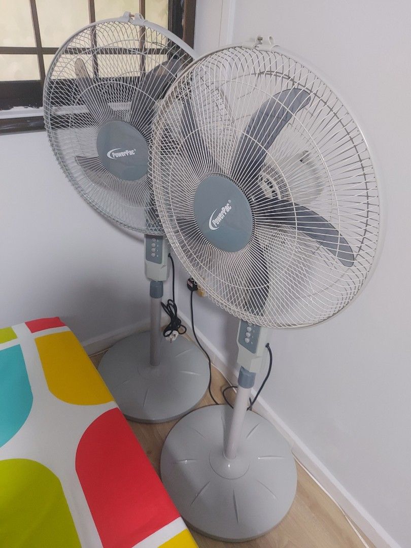 2 X Powerpac fan, Furniture & Home Living, Lighting & Fans, Fans on ...
