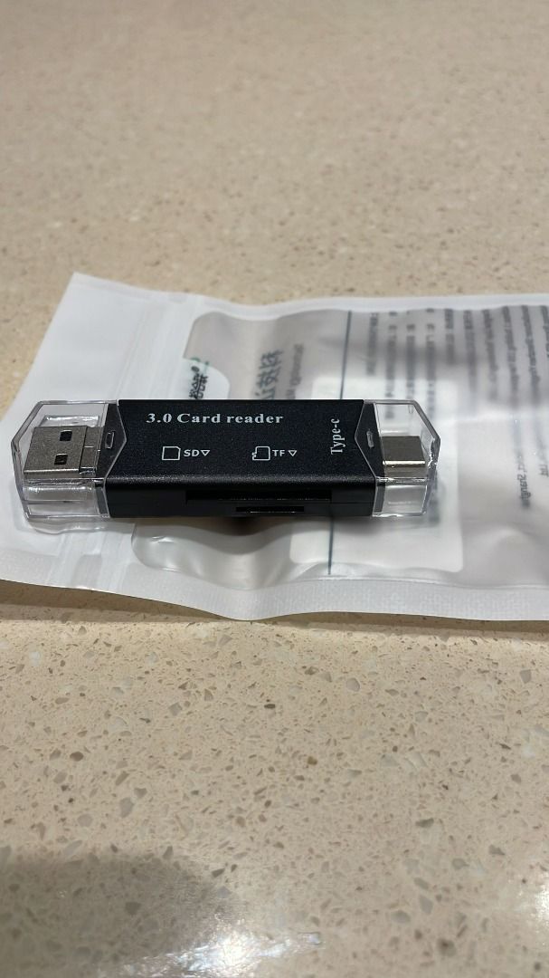 3536) SD CARD READER, SD+TF CARD READER, DURABLE ABS HOUSING SAFETY ...