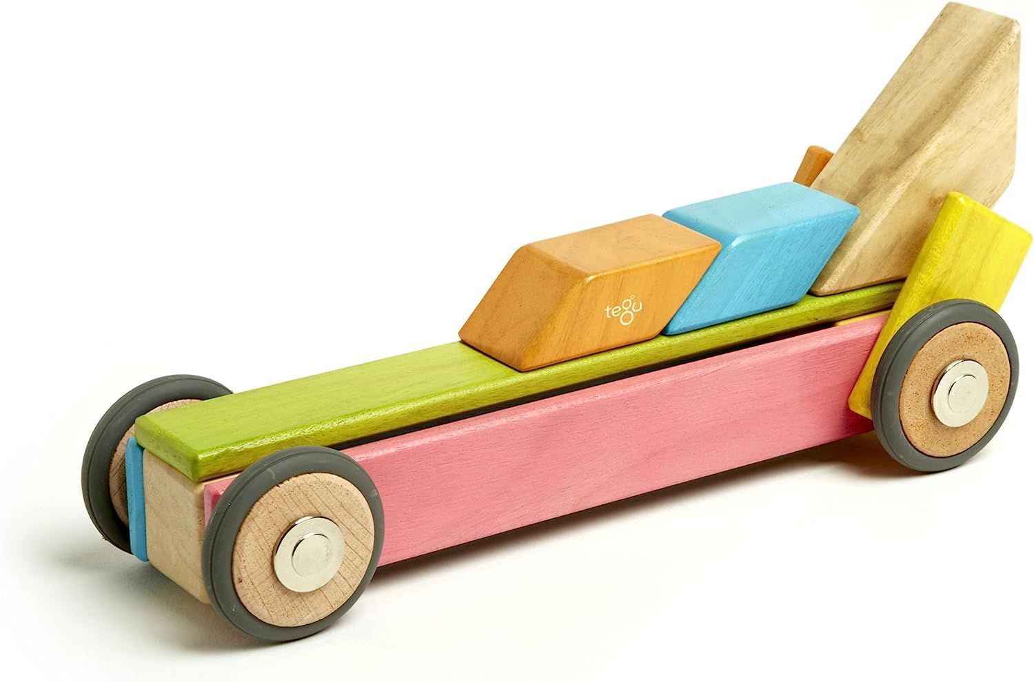 42 Piece Tegu Magnetic Wooden Block Set, Tints (Tints), Hobbies & Toys ...