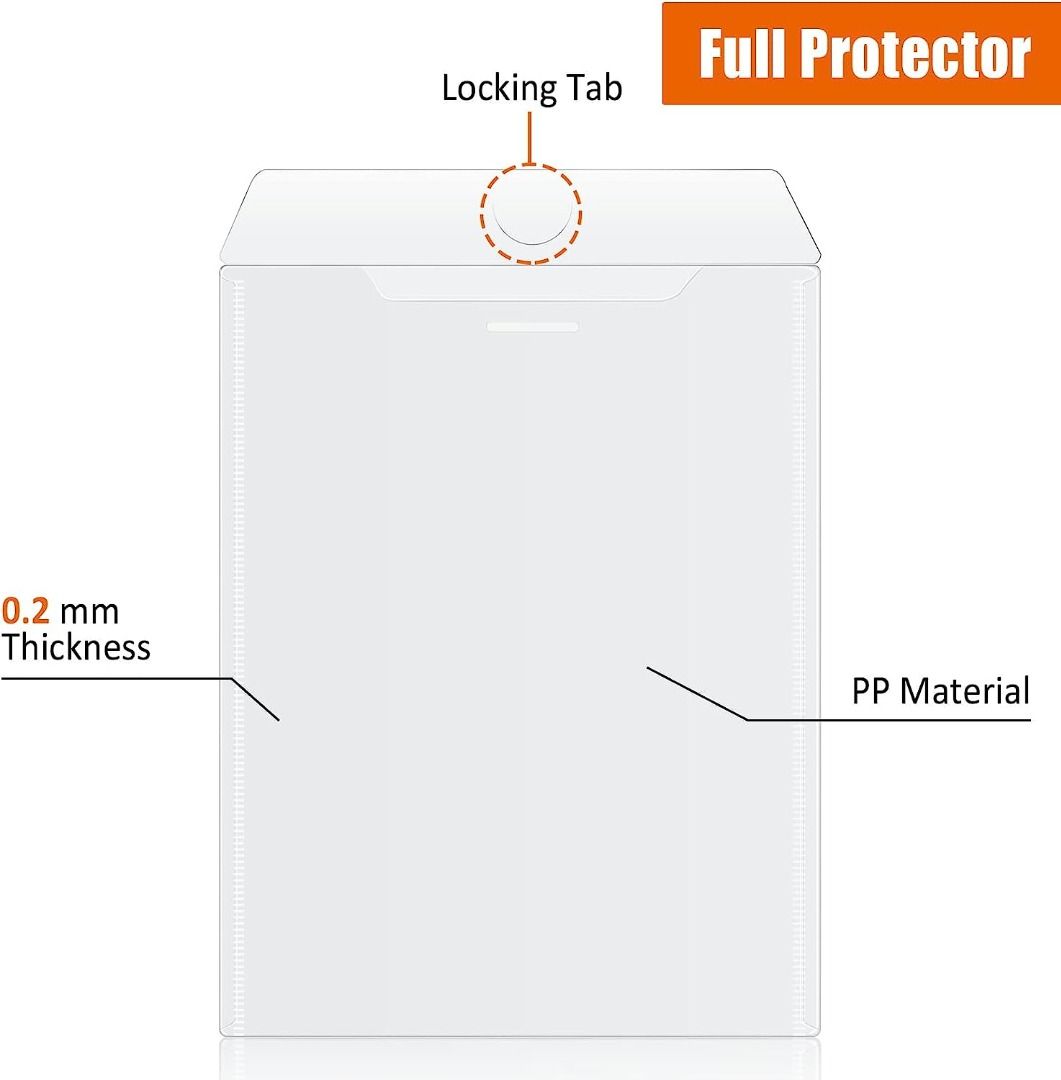 6 Sides Protection Comic Flexi-Toploader (Pack of 5 sleeves), Hobbies ...