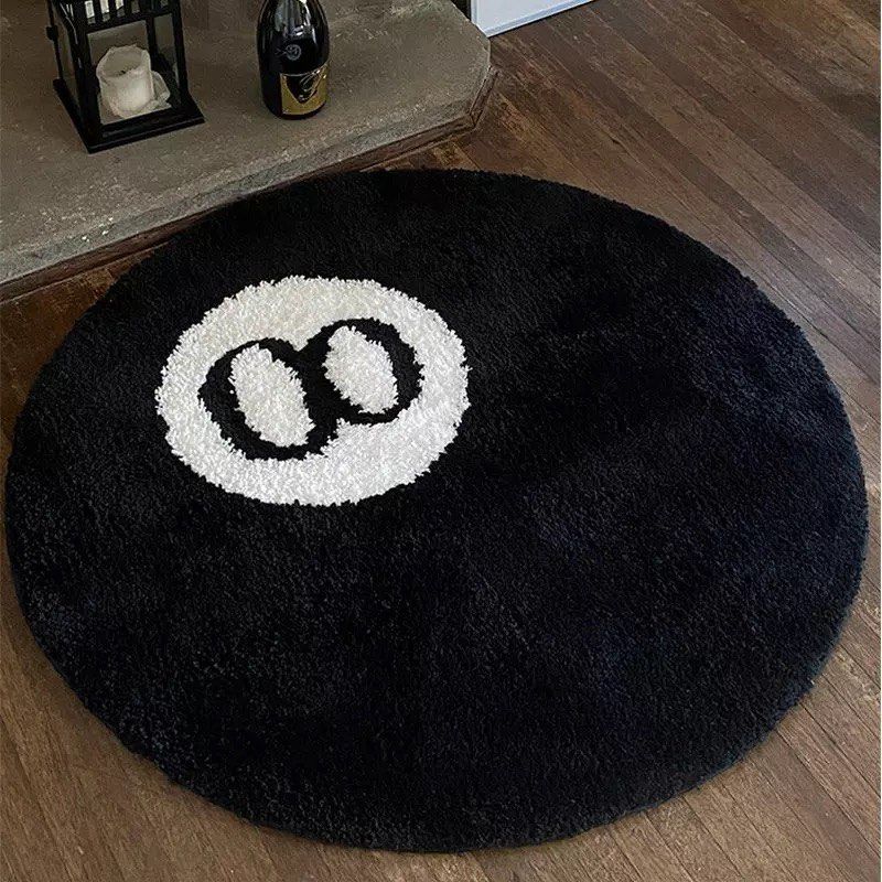8 Ball / Billiards Rug (Stussy Inspired), Furniture & Home Living, Home ...