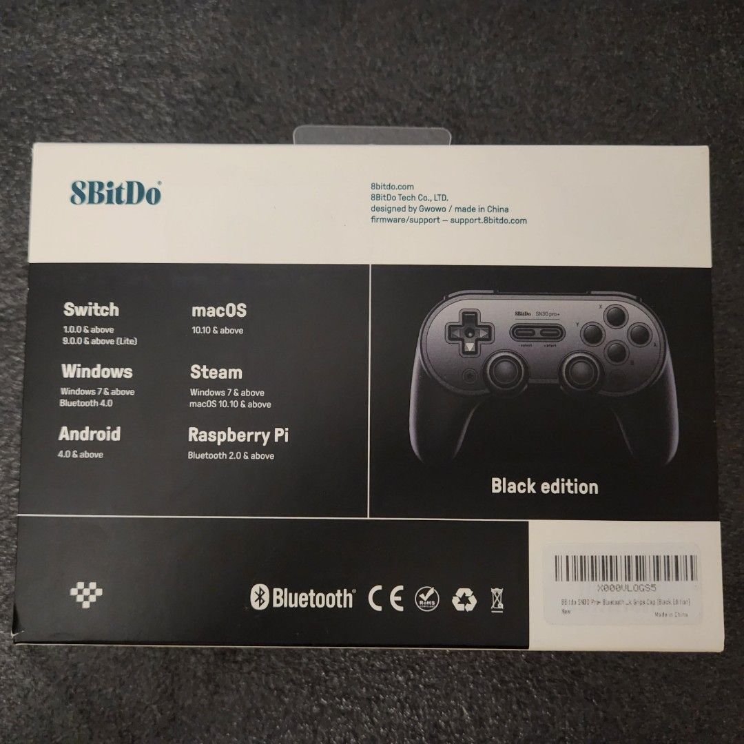8BitDo SN30 Pro+ Bluetooth Gamepad, Video Gaming, Gaming Accessories ...