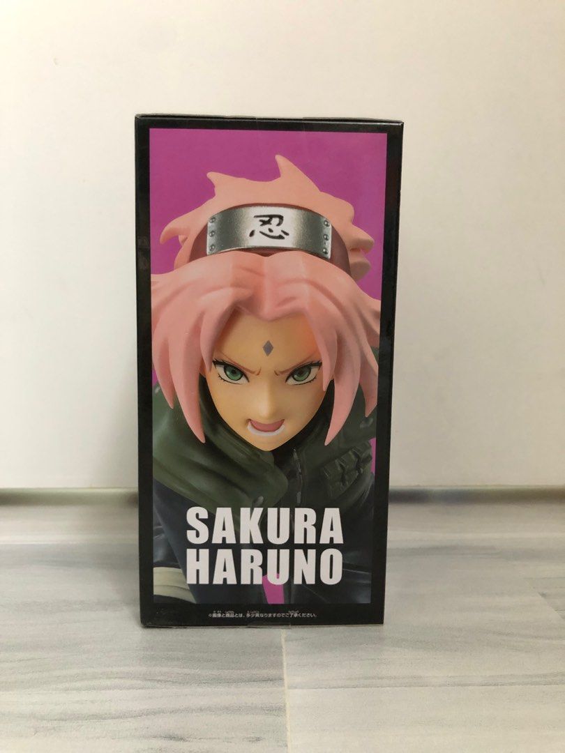 日版 火影忍者 春野櫻 小櫻 Panel Spectacle Sakura Haruno Figure 模型 擺設 闊盒, 興趣及遊戲, 玩具 ...