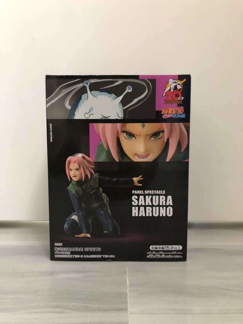 日版 火影忍者 春野櫻 小櫻 Panel Spectacle Sakura Haruno Figure 模型 擺設 闊盒, 興趣及遊戲, 玩具 ...