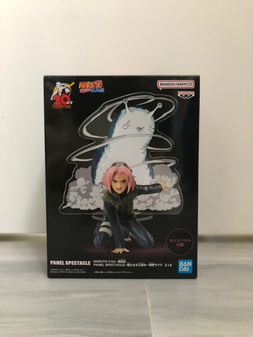 日版 火影忍者 春野櫻 小櫻 Panel Spectacle Sakura Haruno Figure 模型 擺設 闊盒, 興趣及遊戲, 玩具 ...
